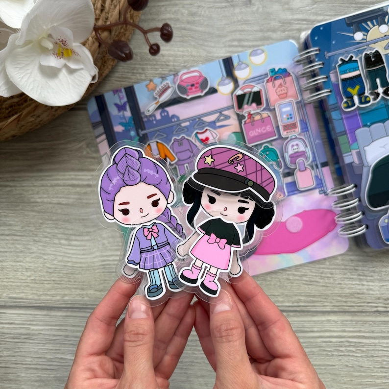 Kpop Demon Hunters Toy | Kpop Demon Hunter Quiet Book | Demon Hunter ...