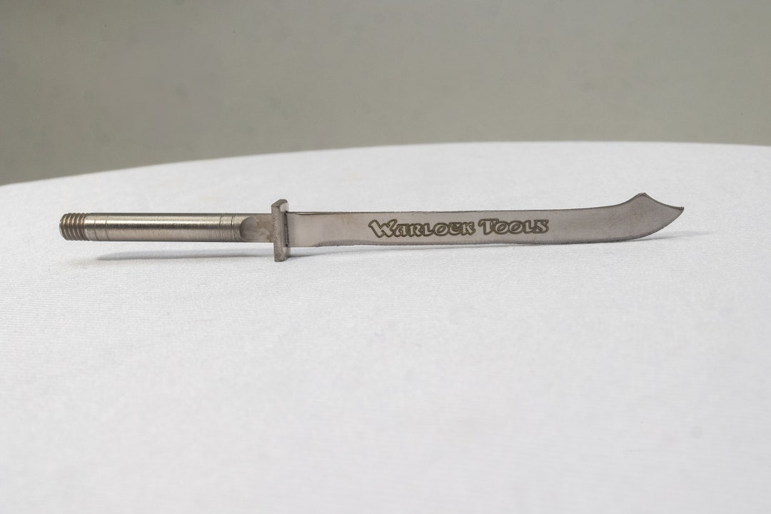 Wax Carving Tool – Titanium Kung Fu Sword Style – Custom Laser ...