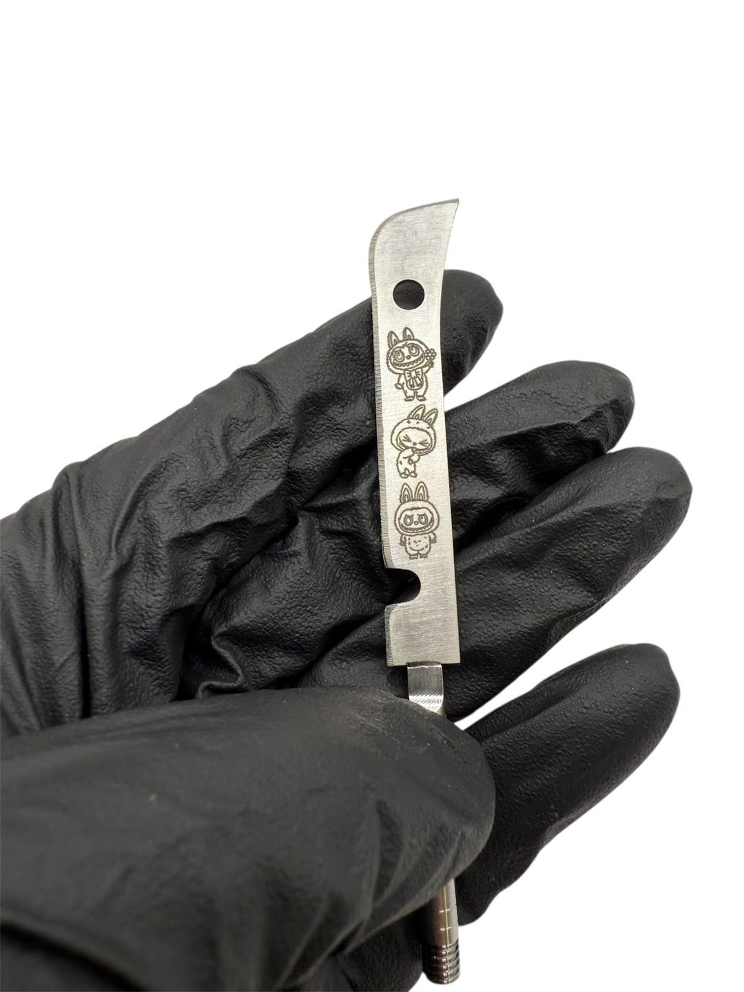 Labubu Zabuza Titanium Wax Carving Tool | Laser-engraved Mini Sword ...