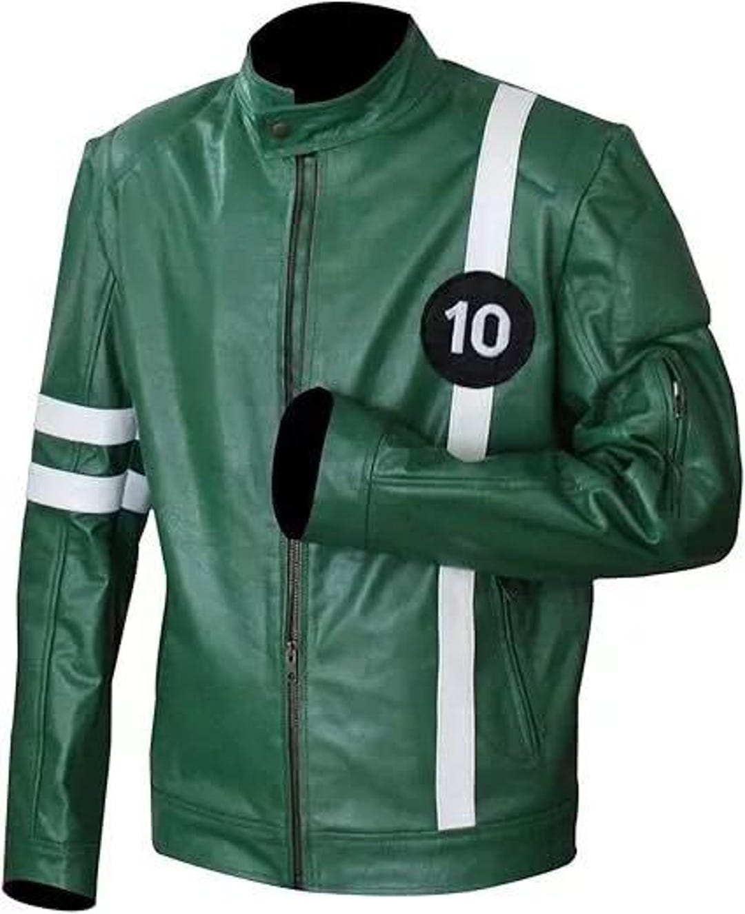 Tennyson Alien Swarm Jacket Ben 10 Superhero Jacket Men's Halloween ...