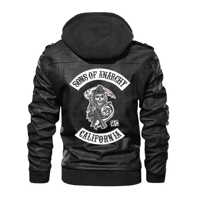 Sons of Anarchy Jacket California Style All Sizes Available. Xs, S, L ...