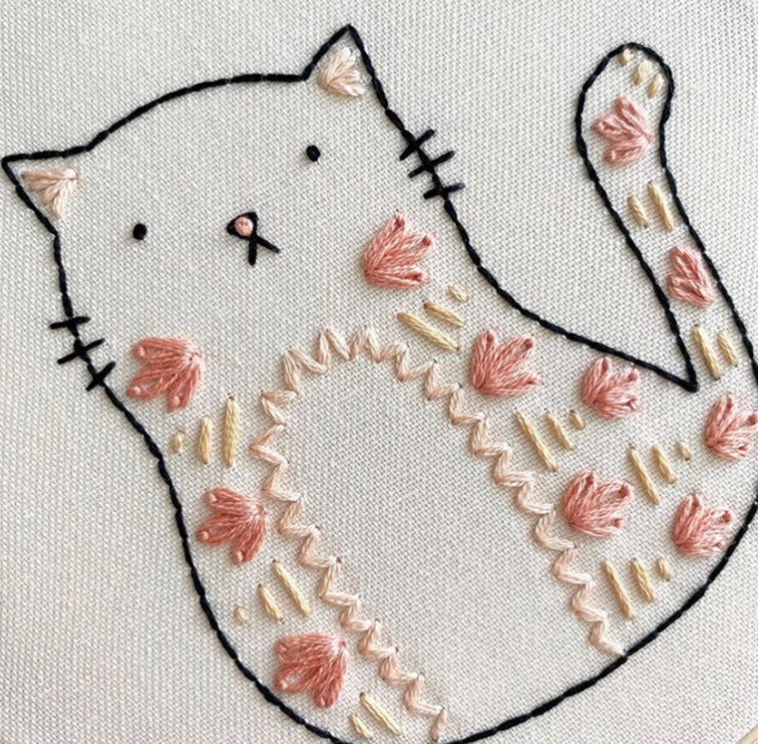 PDF Pattern: Kitty Cat - Etsy