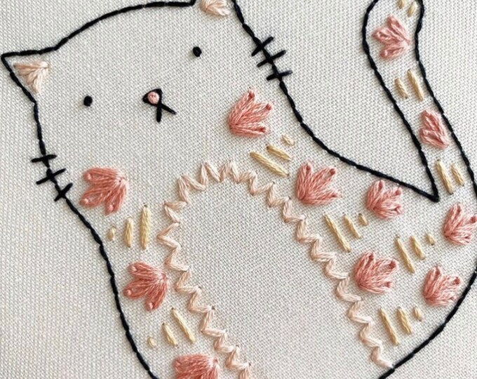 PDF Pattern: Kitty Cat - Etsy