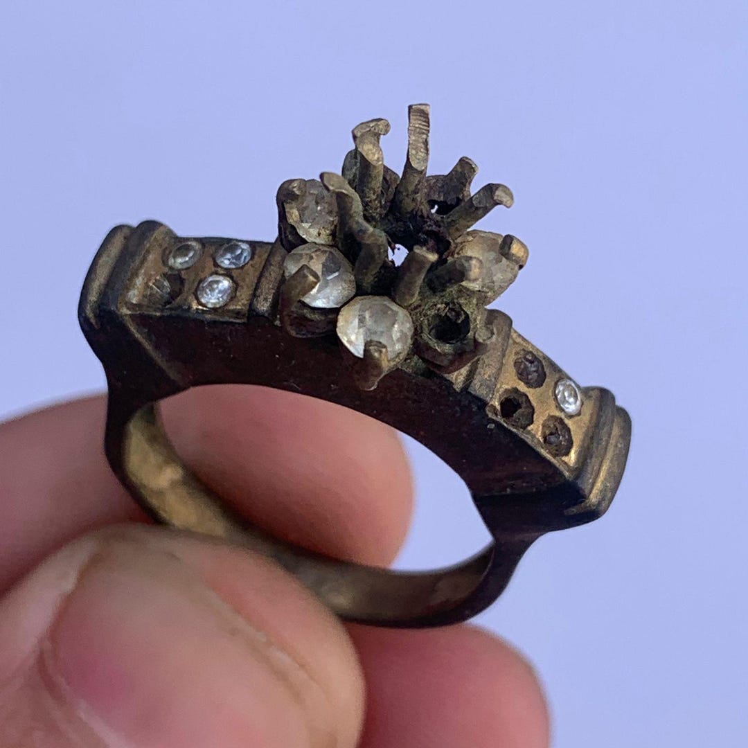 Very Rare Ancient Bronze Ring Artifact Viking Style Antique Jewelry - Etsy