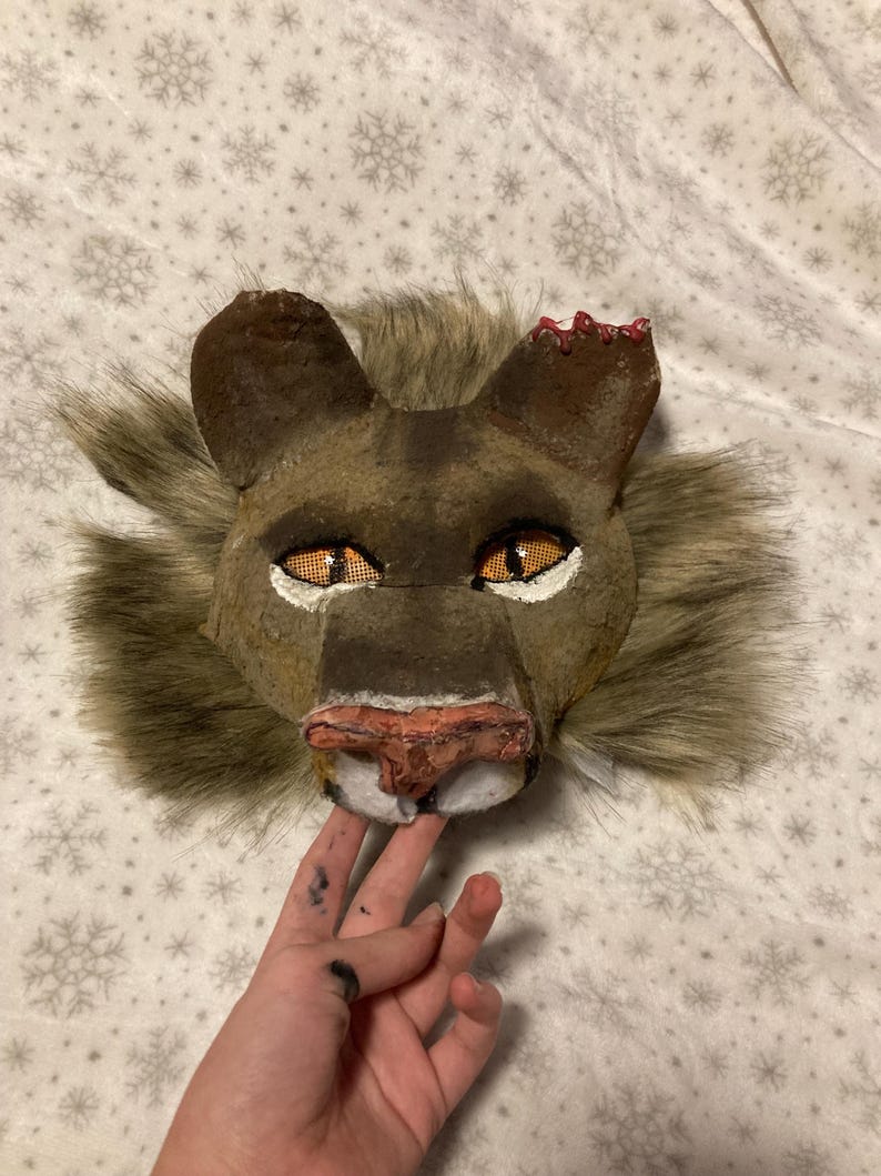 Felted Lion Mask - Etsy