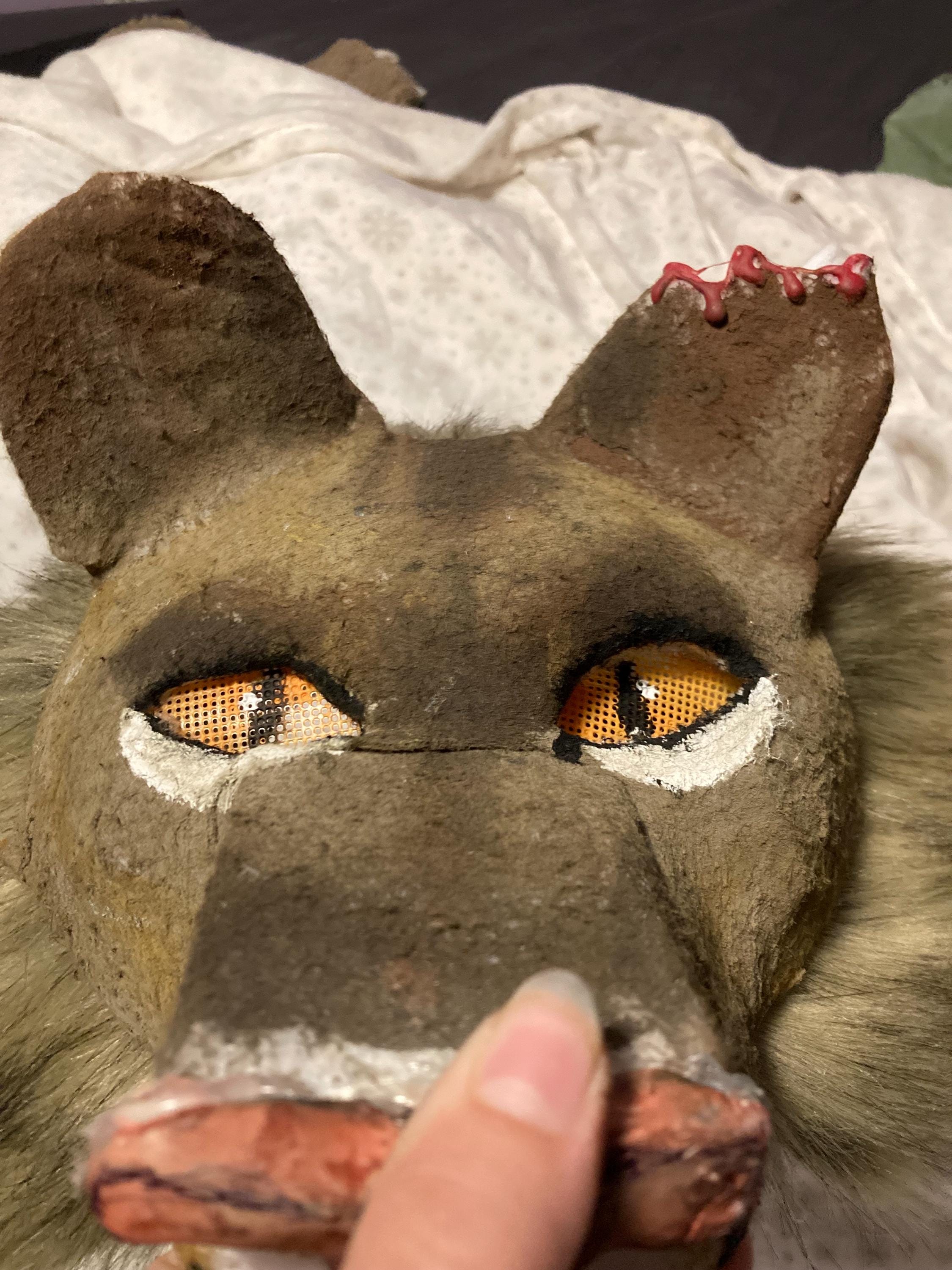 Felted Lion Mask - Etsy