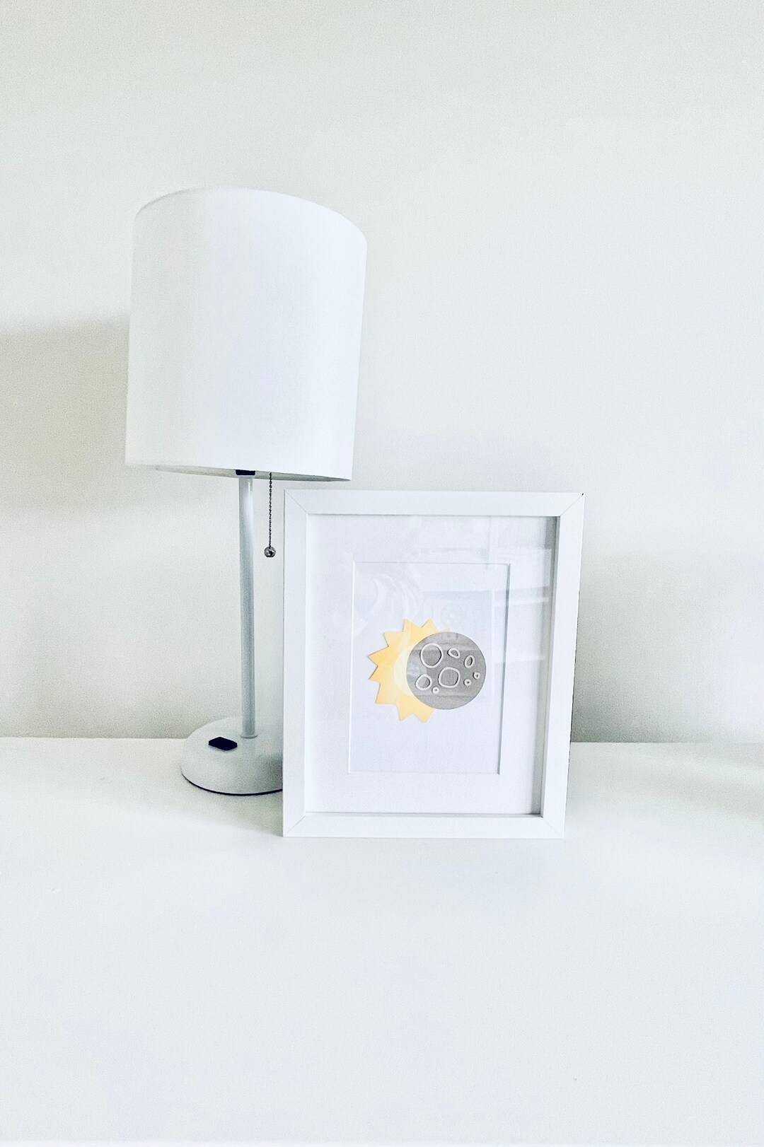 Handmade Sun and Moon Paper Art – Custom Framed Celestial Artwork for ...