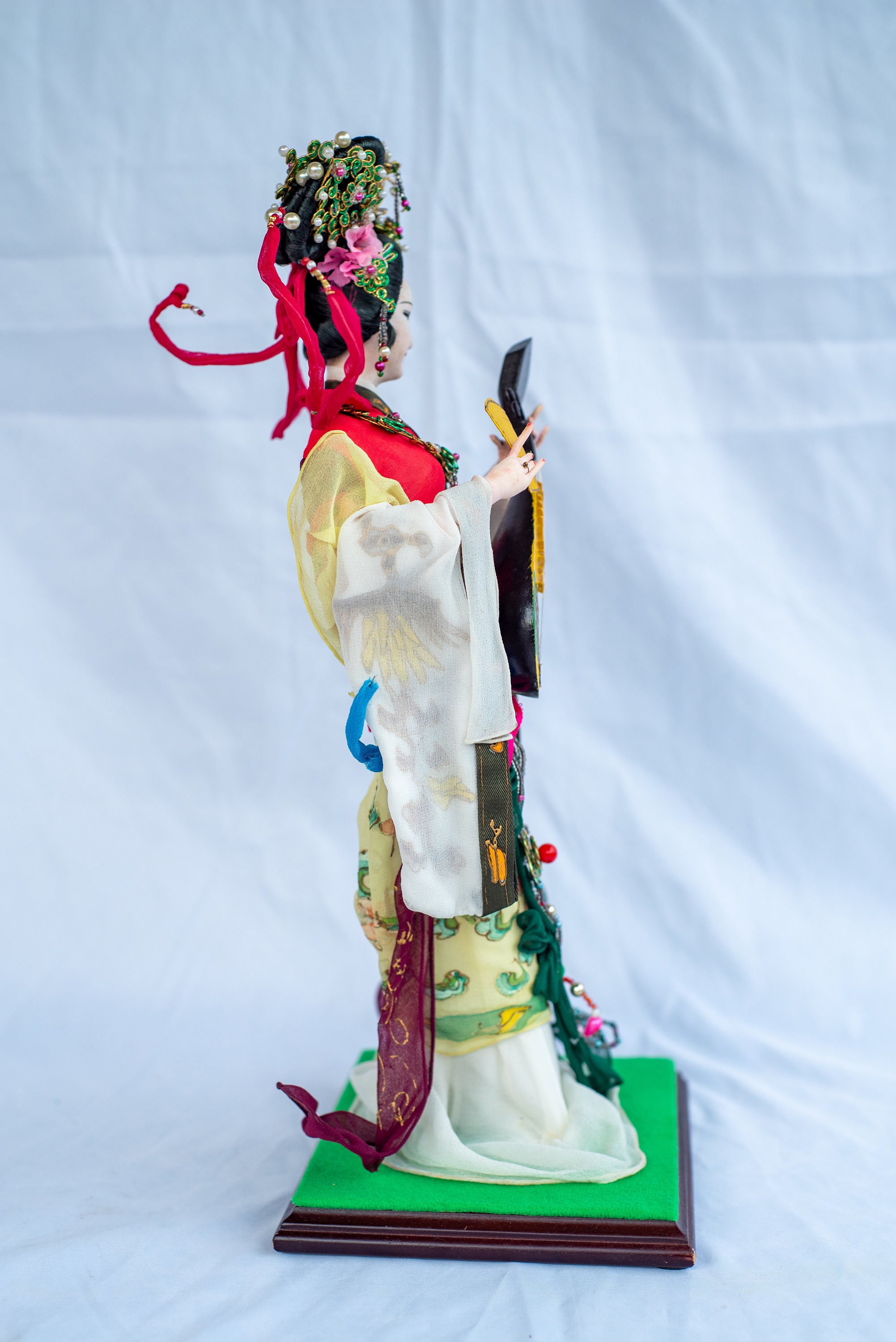 Rare Collectable Chinese Silk Doll 18 " Limited Edition - Etsy