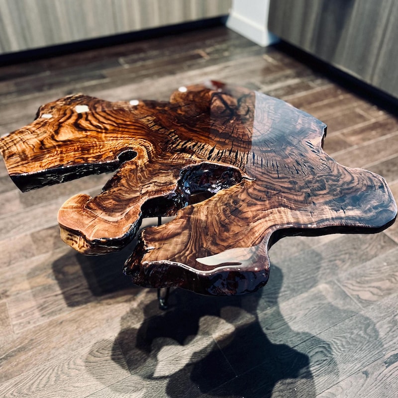 Live Edge Coffee Table - Etsy