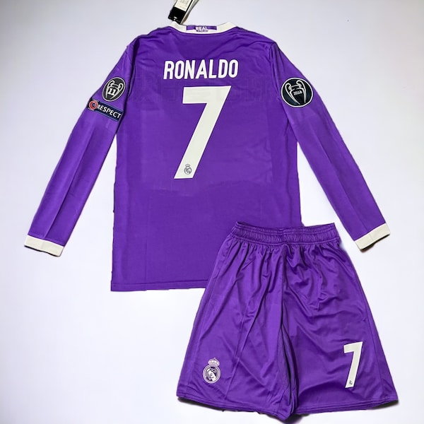 Real Madrid Full Sleeve Kids - Etsy