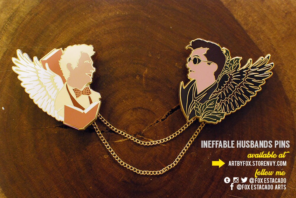 Ineffable Husbands Pin Set | Etsy