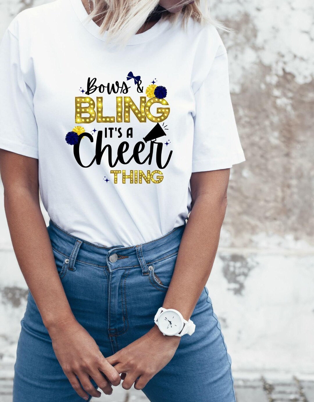 Bows and Bling Its a Cheer Thing PNG, Cheer Mom PNG, Cheerleader Png ...
