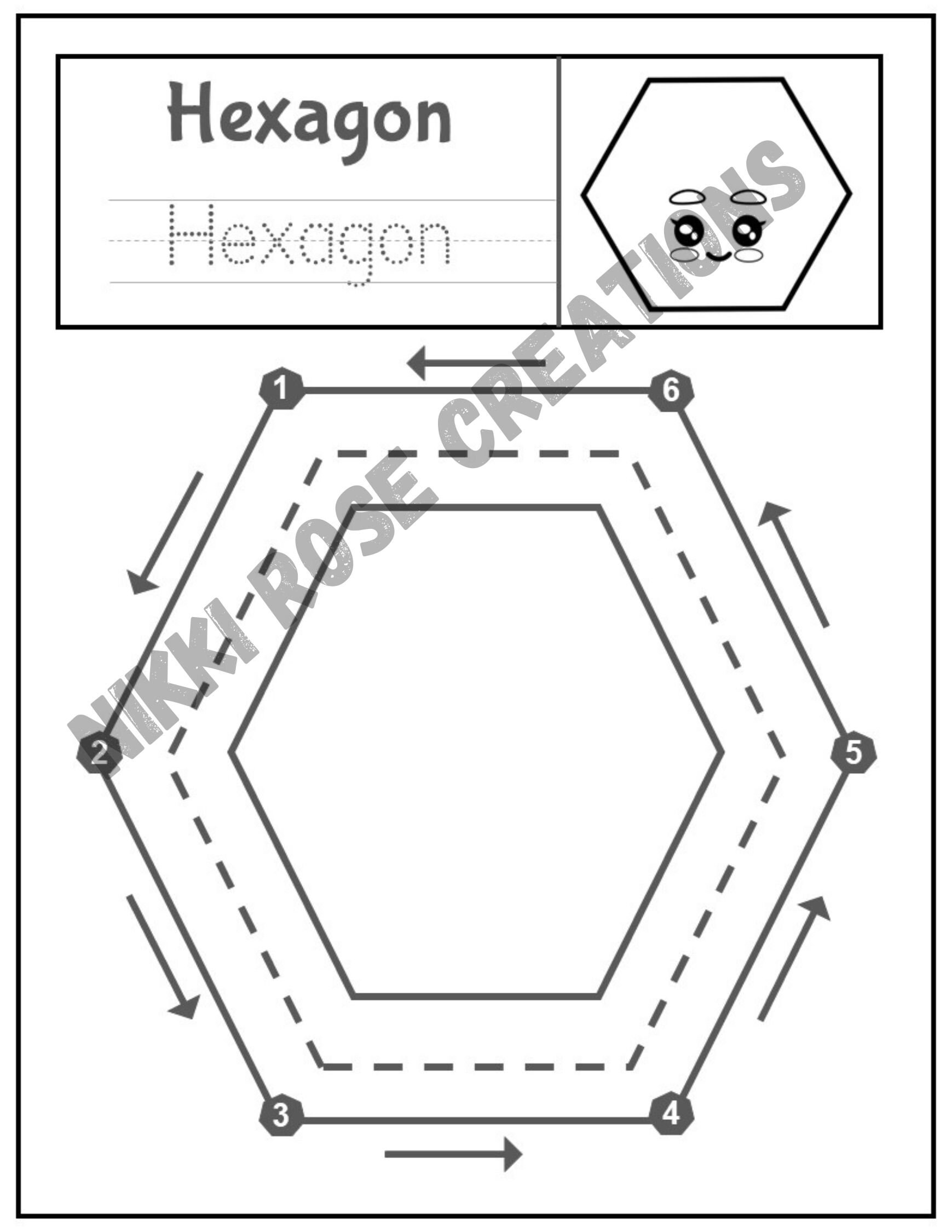 Learn Your Shapes Digital Download Pages Preschool Kindergarten ...