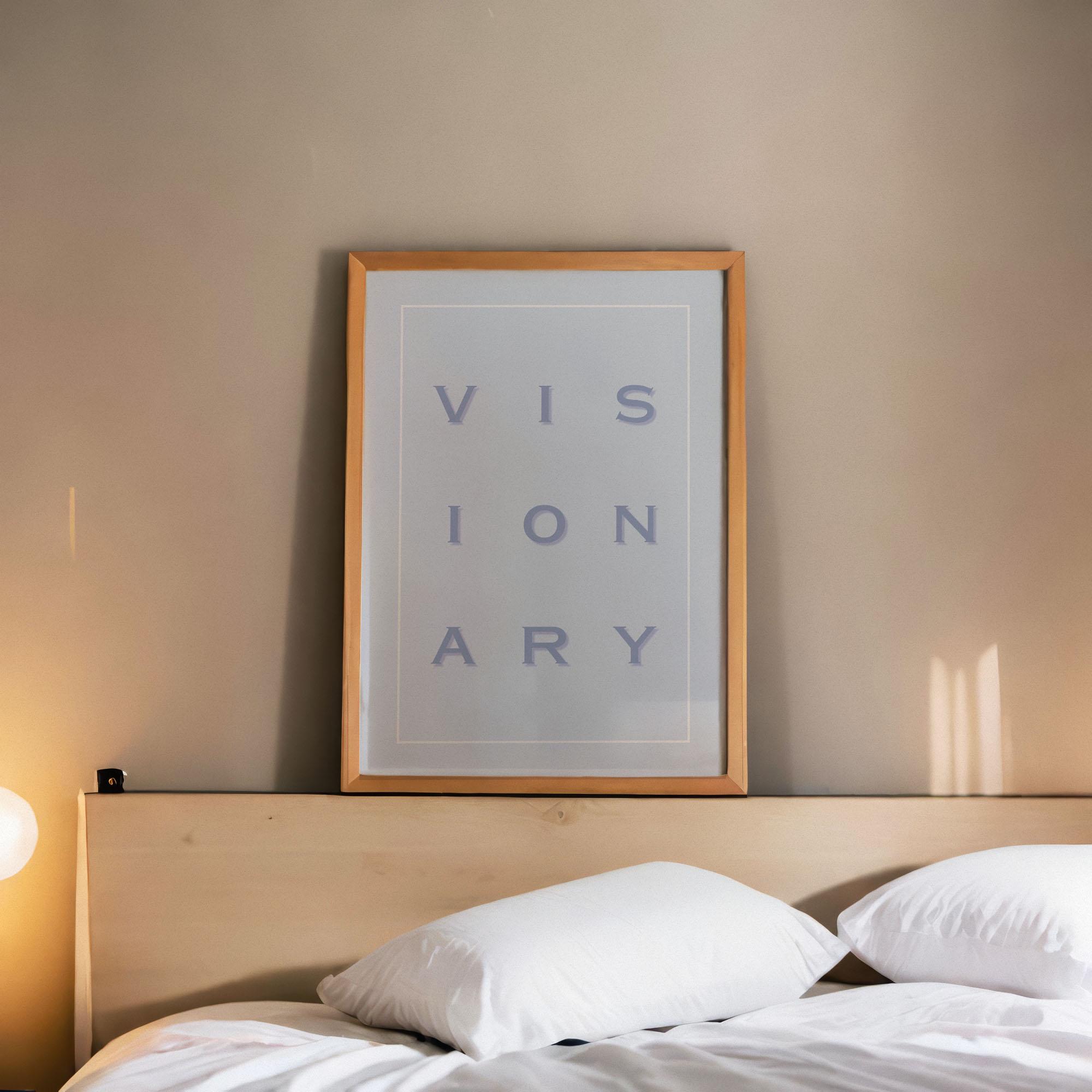 Visionary Word Poster the Paper Perspective - Etsy