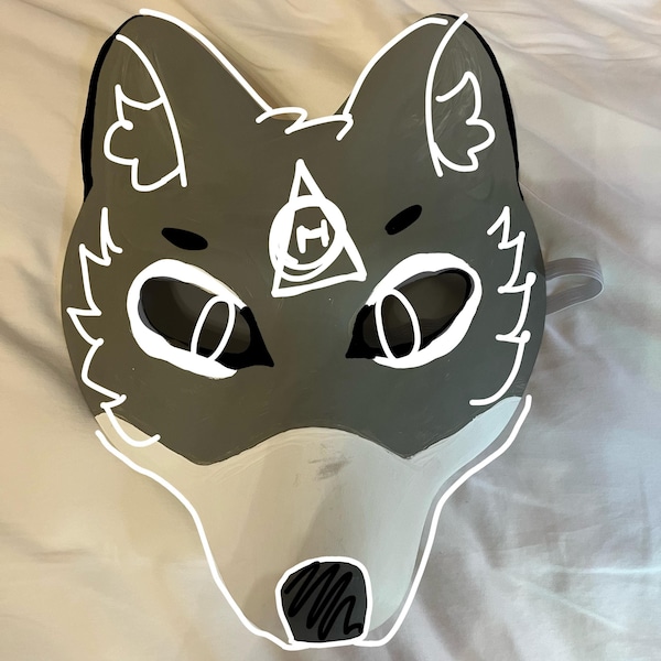 Therian Gear Wolf Mask - Etsy