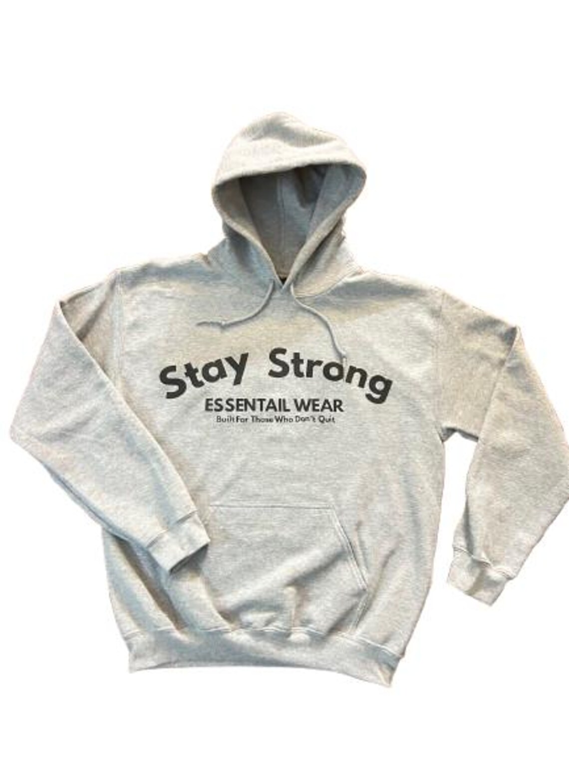 Stay Strong Hoodie, Mountain Sweatshirt, Athletic Gym Wear, Gym Hoodie ...