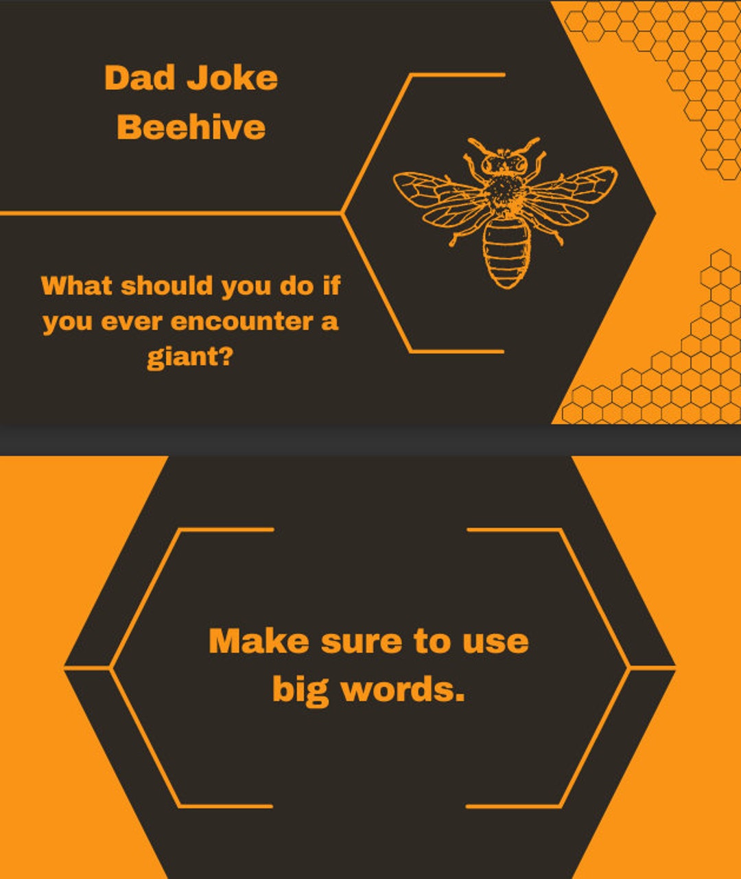 Dad Jokes Beehive Set 1 - 100 Jokes to Use on Your Colleagues and ...