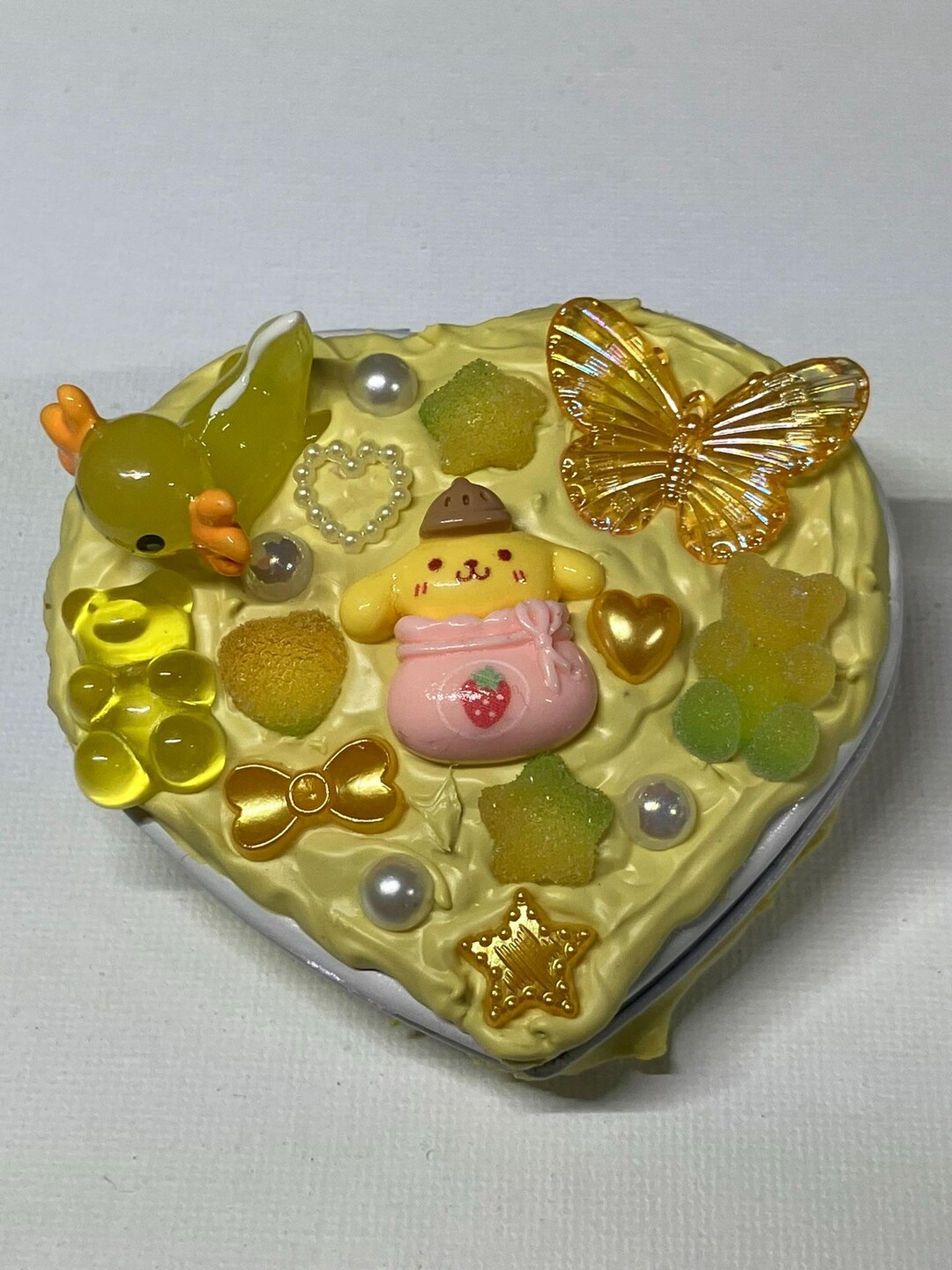 Cute Kawaii Decoden Compact Mirror Pompompurin - Etsy