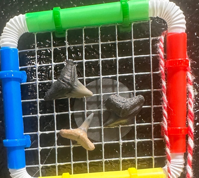 Shark Teeth Sifter Shark Tooth Sifter With Shovel Beach Sifter Shell ...