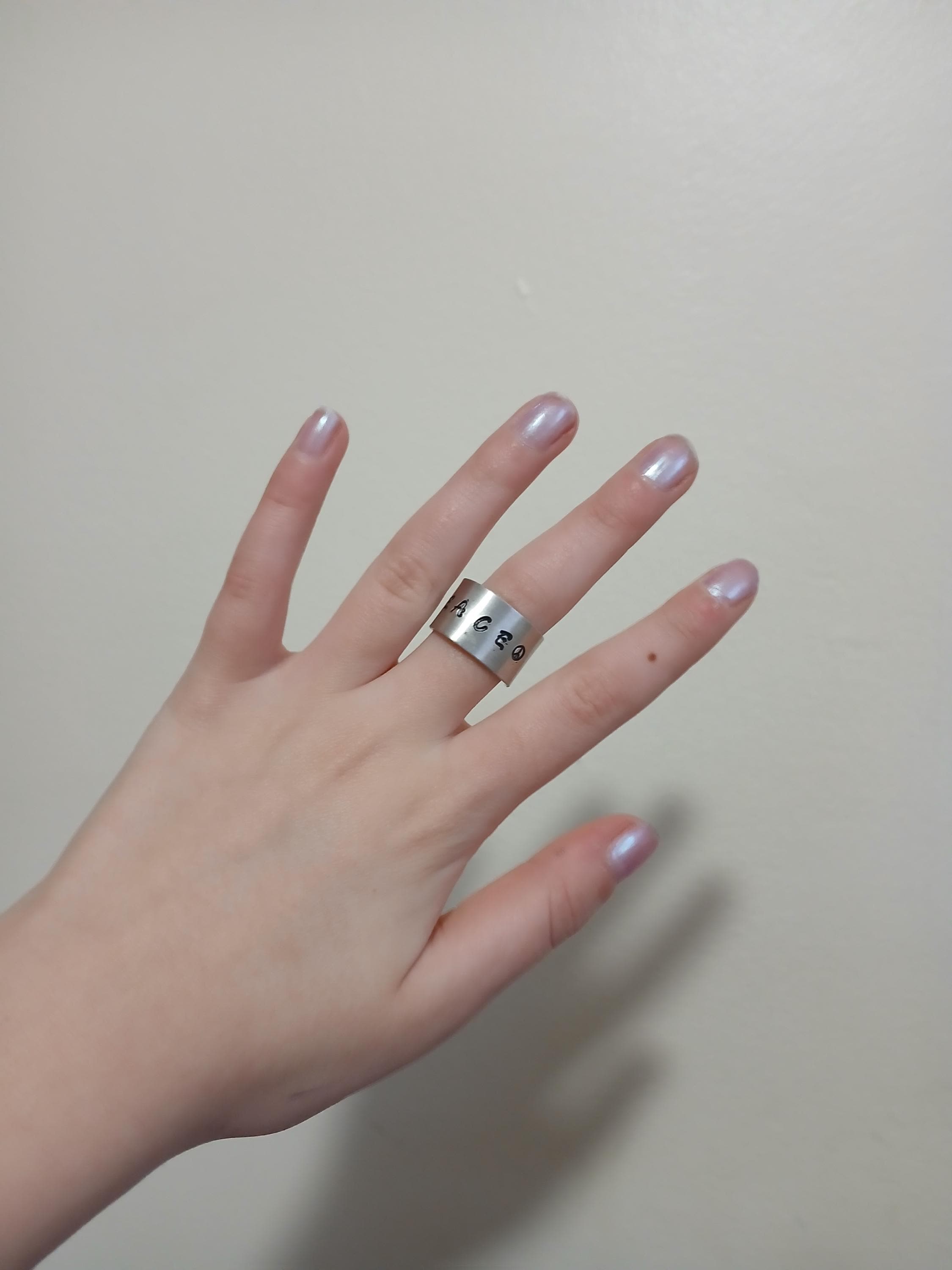 Custom Metal Ring - Etsy