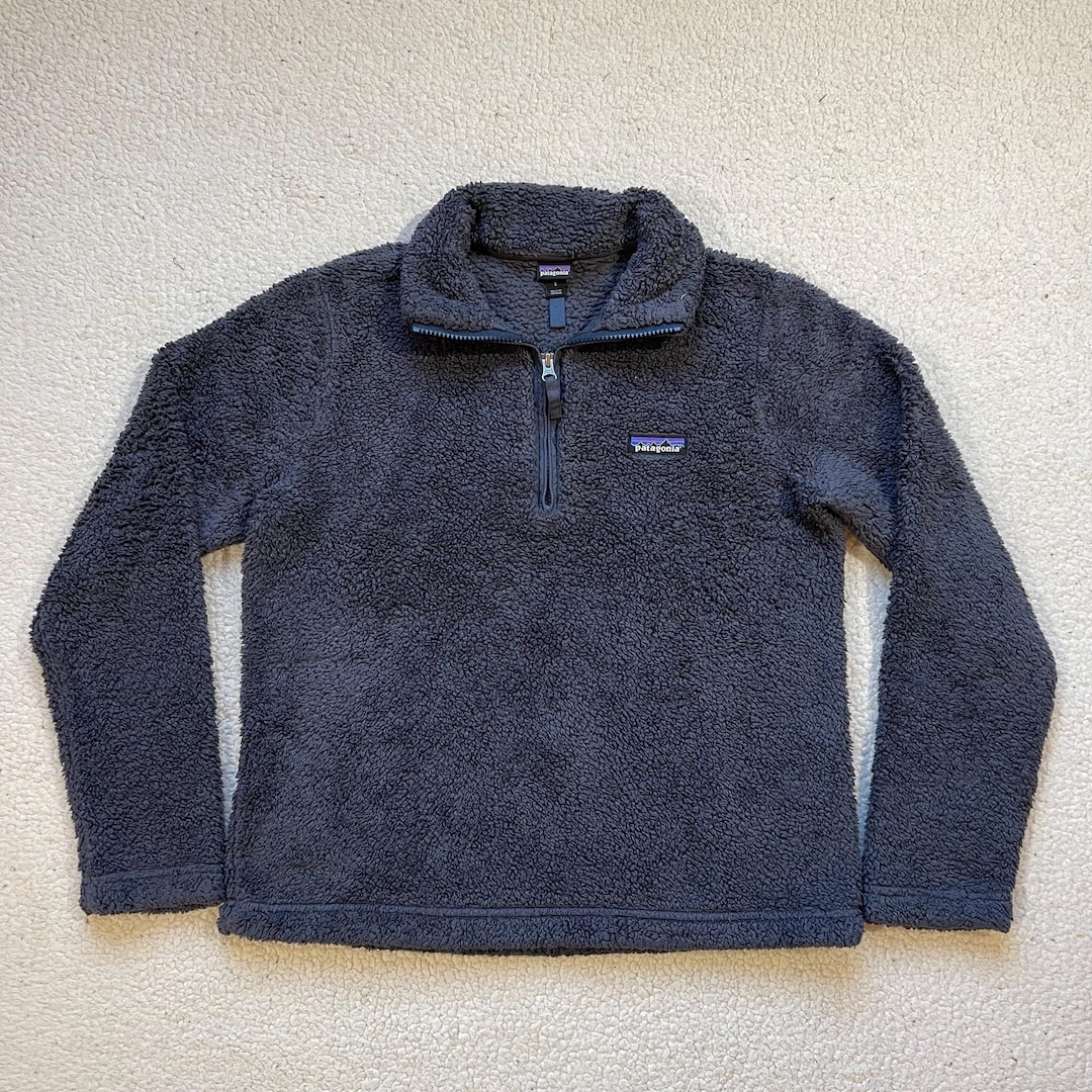 Vintage Patagonia Deep Pile Fleece Pullover - Gray Gorpcore Style ...