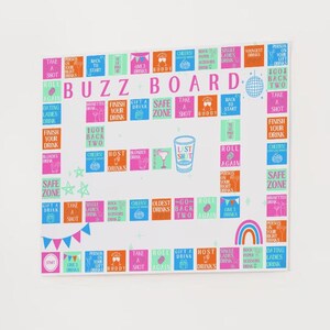Colorful Themed Buzz Board - Etsy