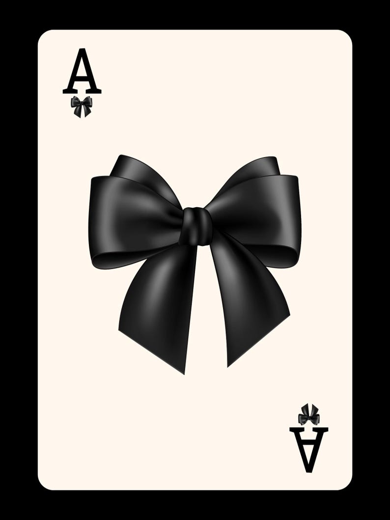 Set of 3 Trendy Black Bow Wall Prints - Etsy