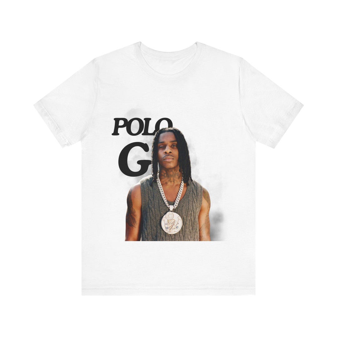 Rapper Polo G, Unisex Jersey Short Sleeve Tee, Graphic T-shirt, Unique ...