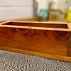 Rustic Reclaimed Wood PAPER TRAY Box Hand Made Home Office Business ...