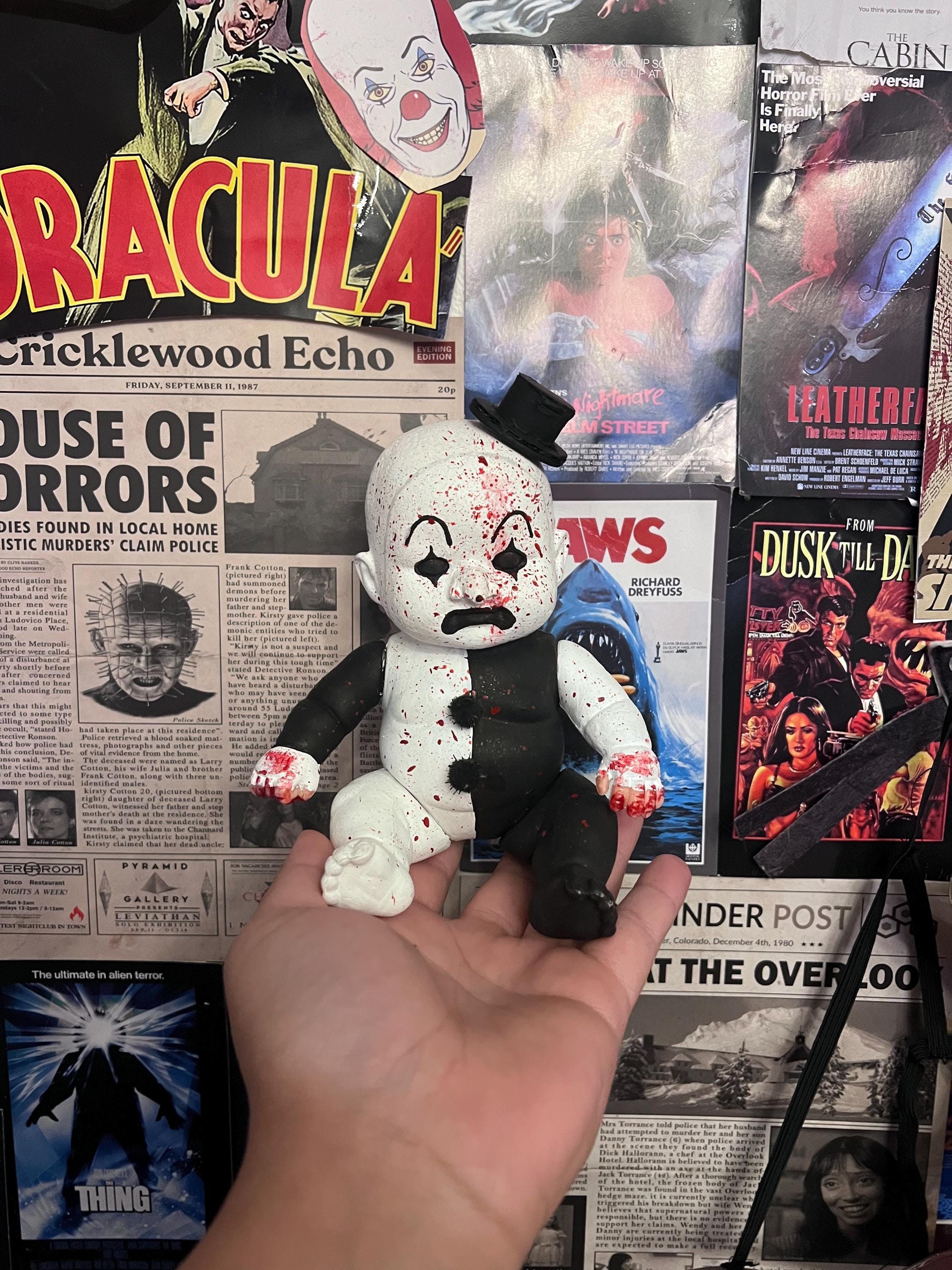 Custom Made Horror Movie Baby Doll - the Terrifier Art - Etsy
