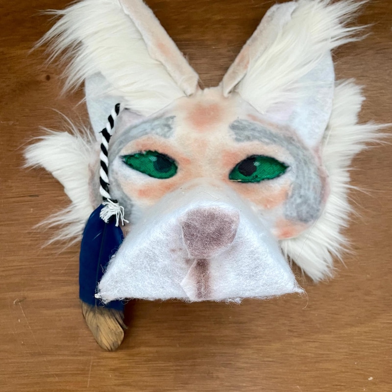 Coyote Mask - Etsy