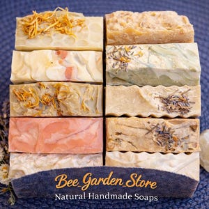 Handmade Organic Soap Bar – Unique Texture, Vegan, Spa Gift - Etsy
