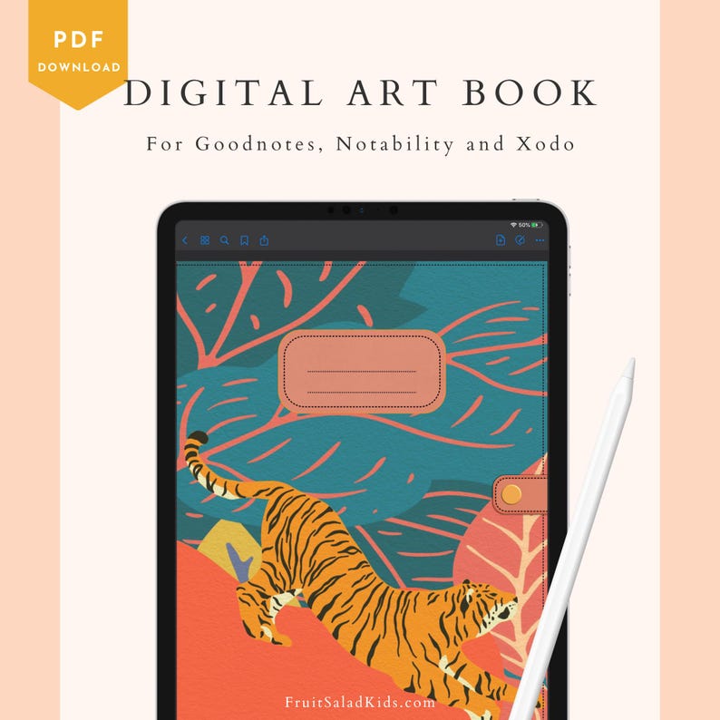 DIGITAL BUNDLE! Art Book, Notebook & Doodle Book! - Etsy