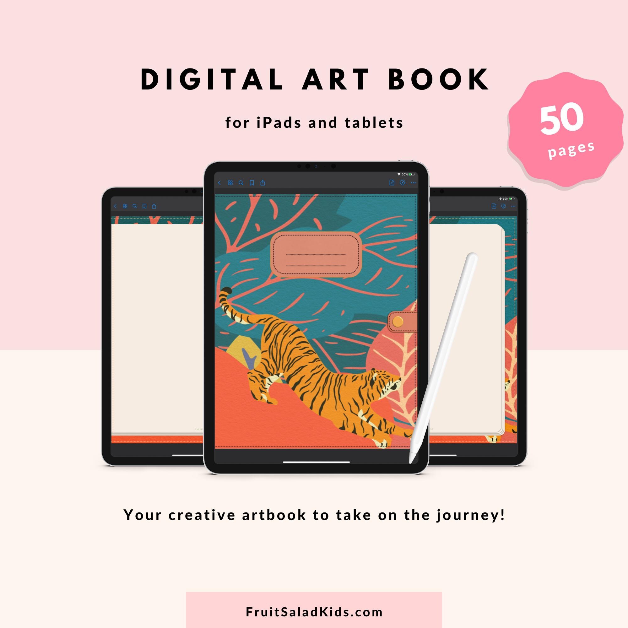DIGITAL BUNDLE! Art Book, Notebook & Doodle Book! - Etsy