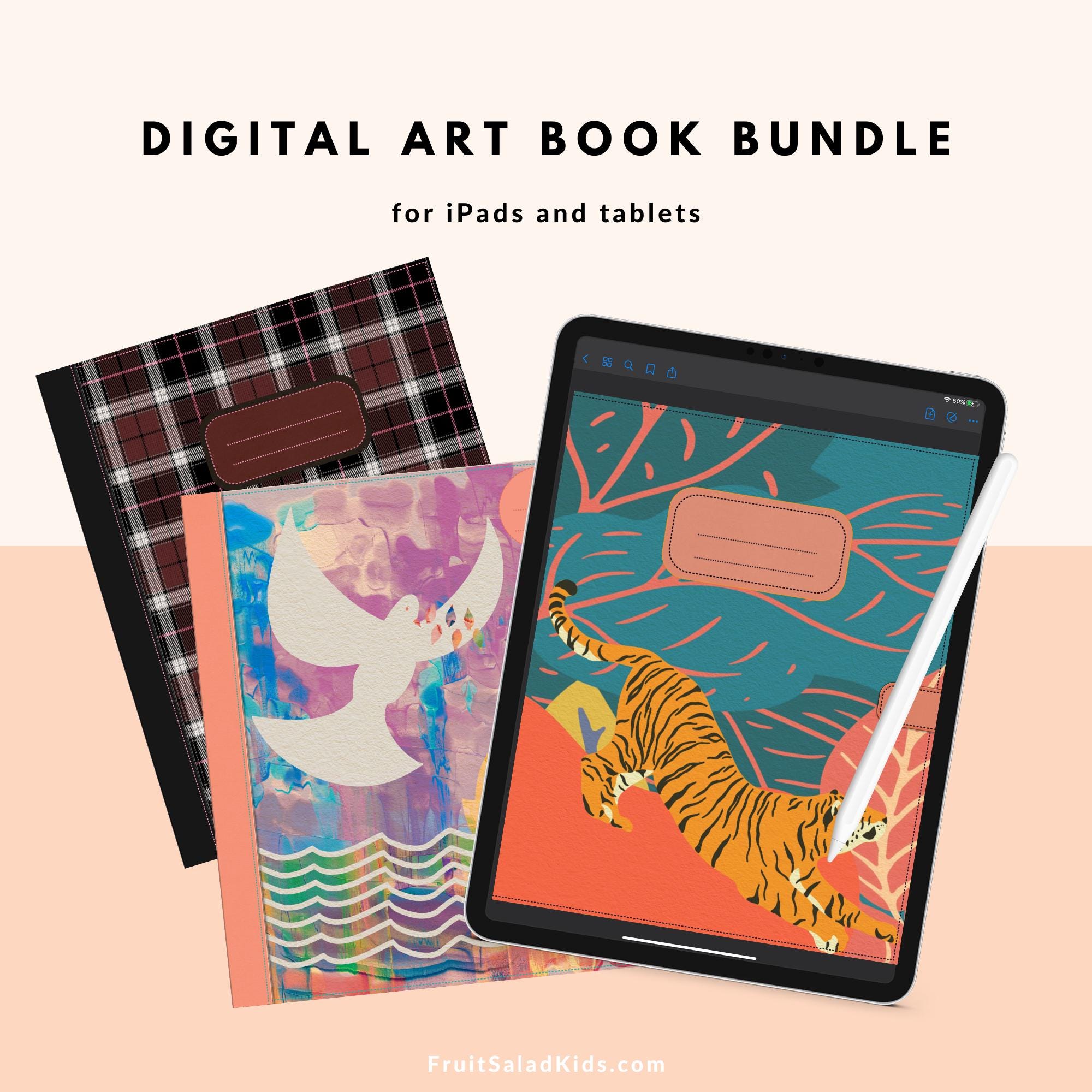DIGITAL BUNDLE! Art Book, Notebook & Doodle Book! - Etsy