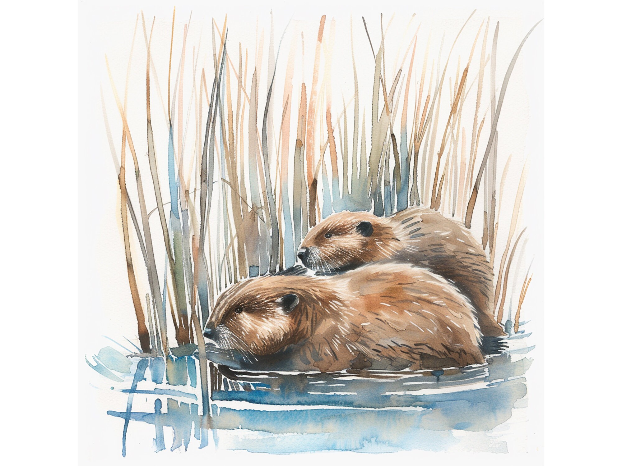 Beaver PNG Clipart Digital Download Animal Images Animal Art Animal ...
