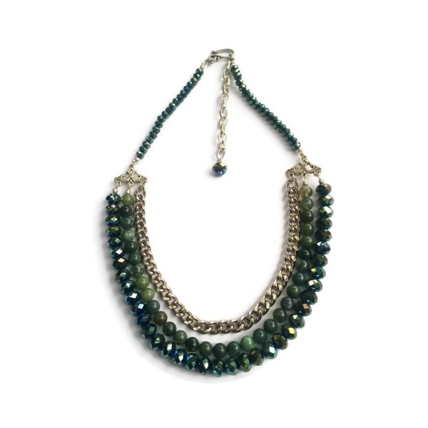 Cleopatra Crystal Necklace - Etsy