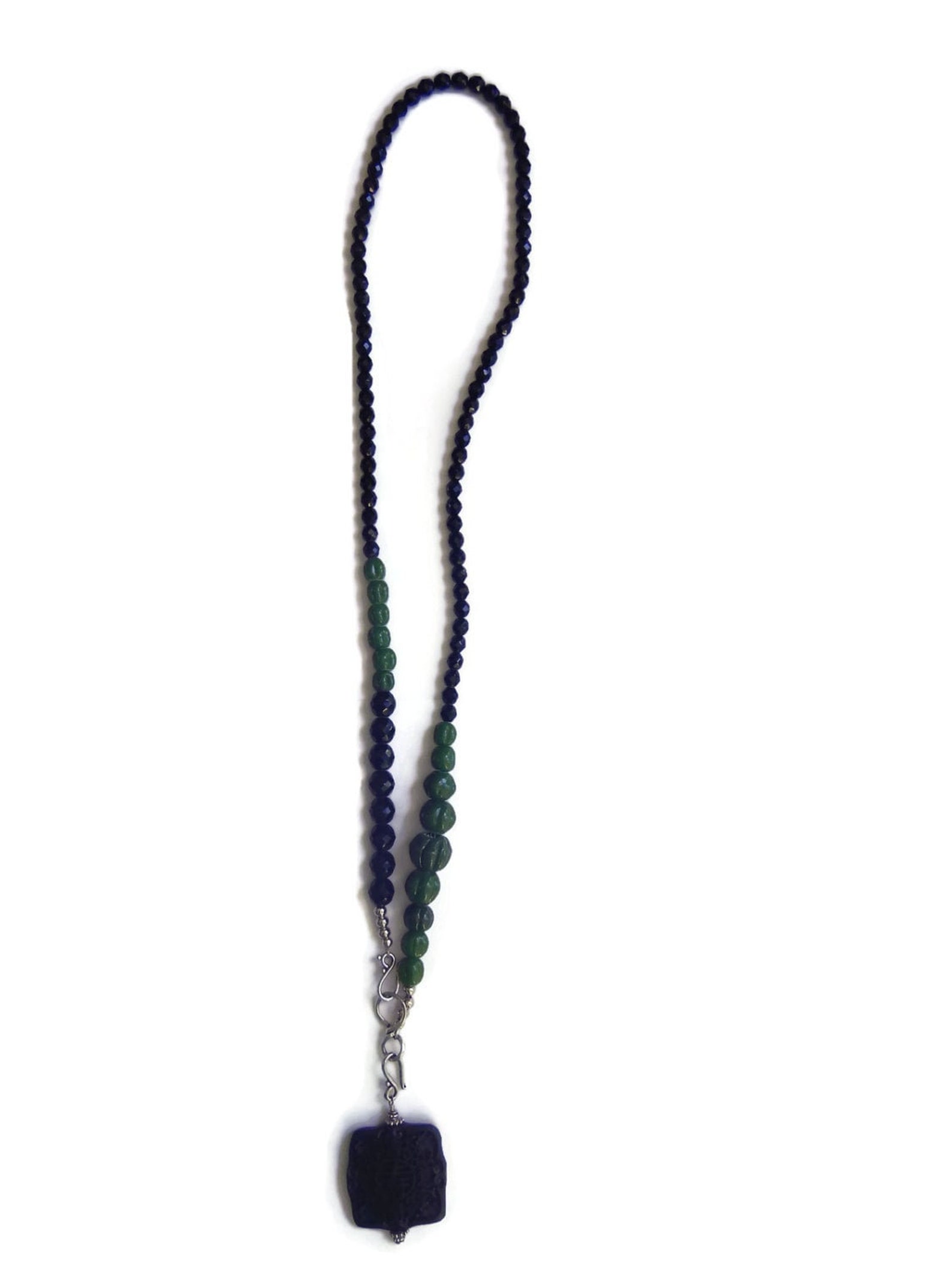 Ancient Jungle - Long Beaded Convertible Asymmetrical Statement ...