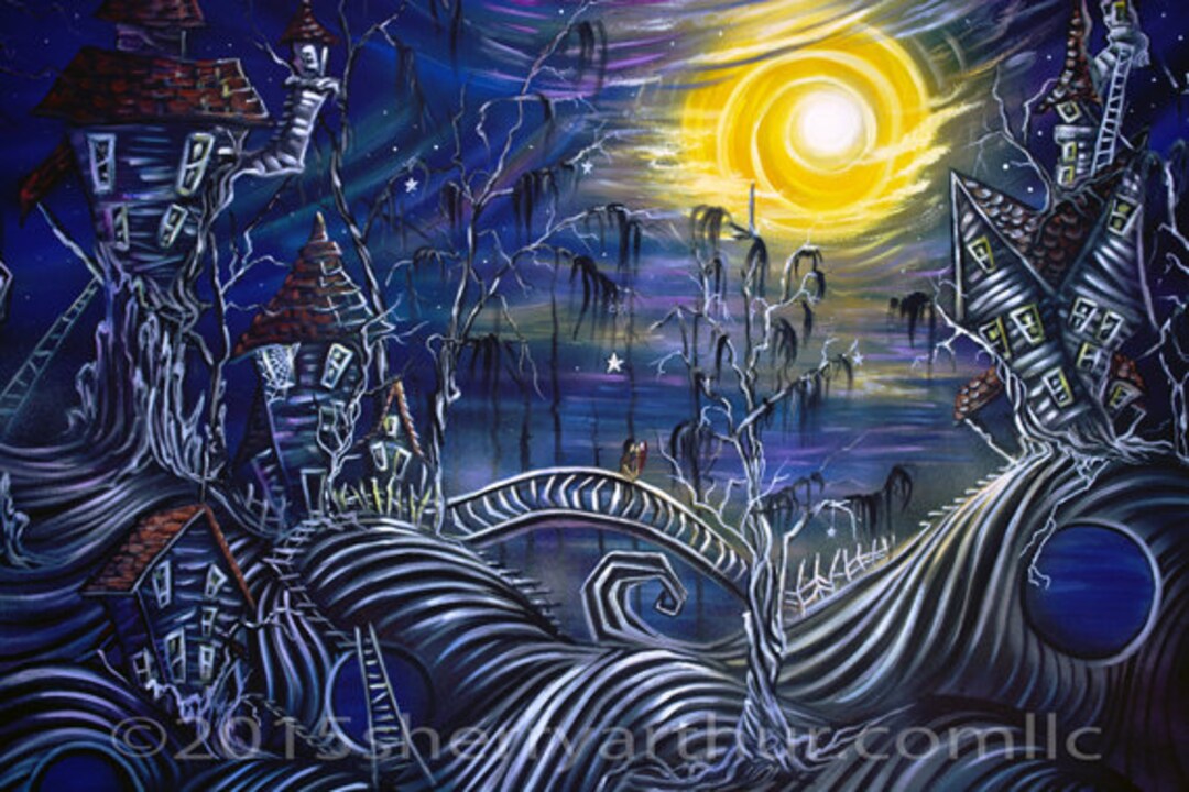 One Starry Night Reproduction Print - Etsy