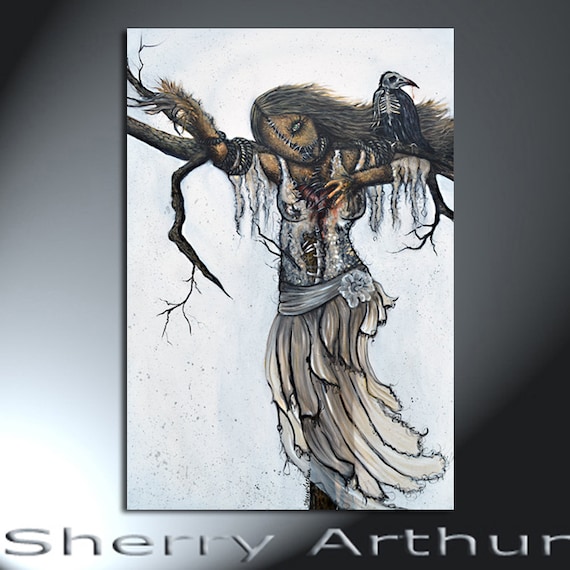 Dark Scarecrow Art