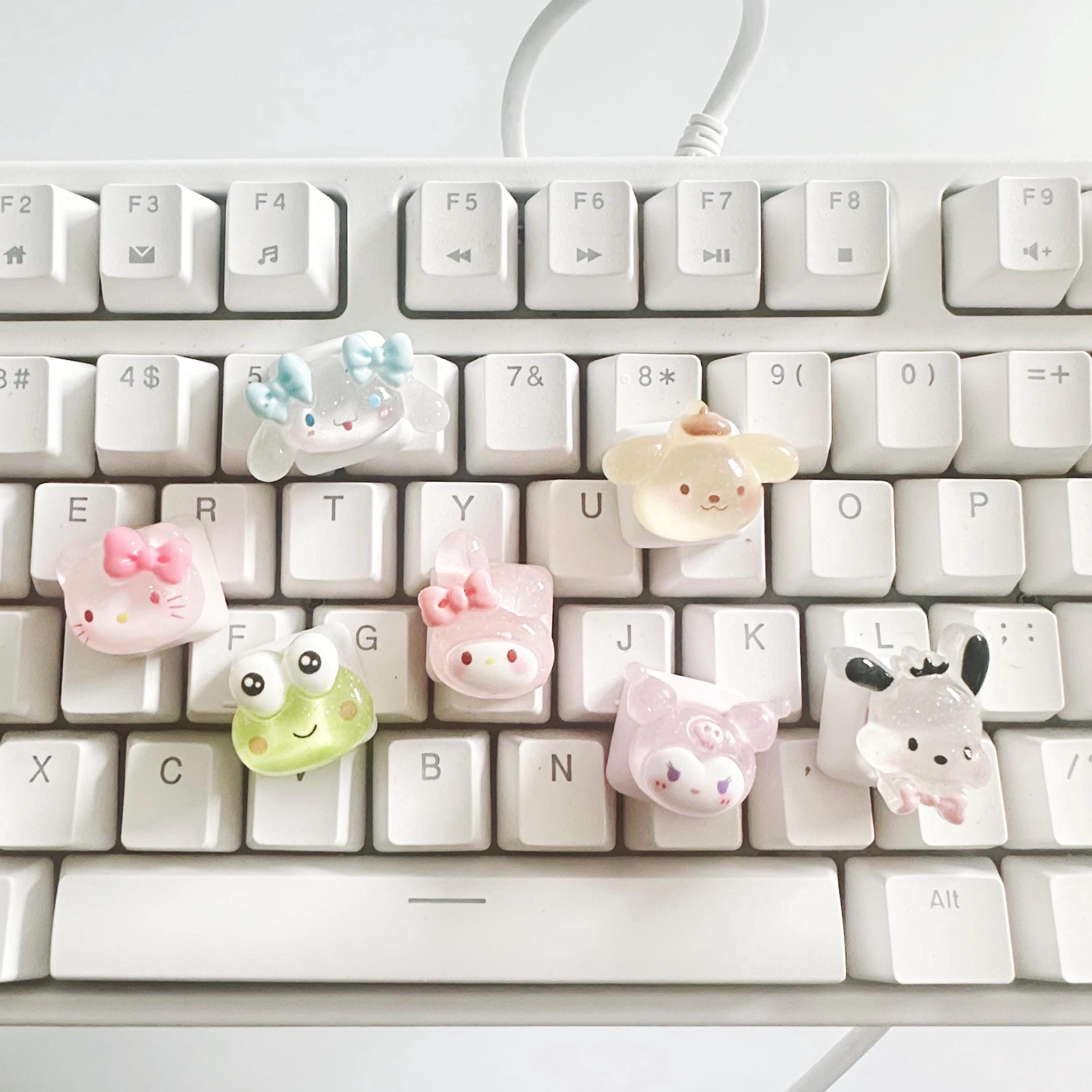 Sanrio Character Keycap, Crystal Sparkling, MX Cherry Switches ...