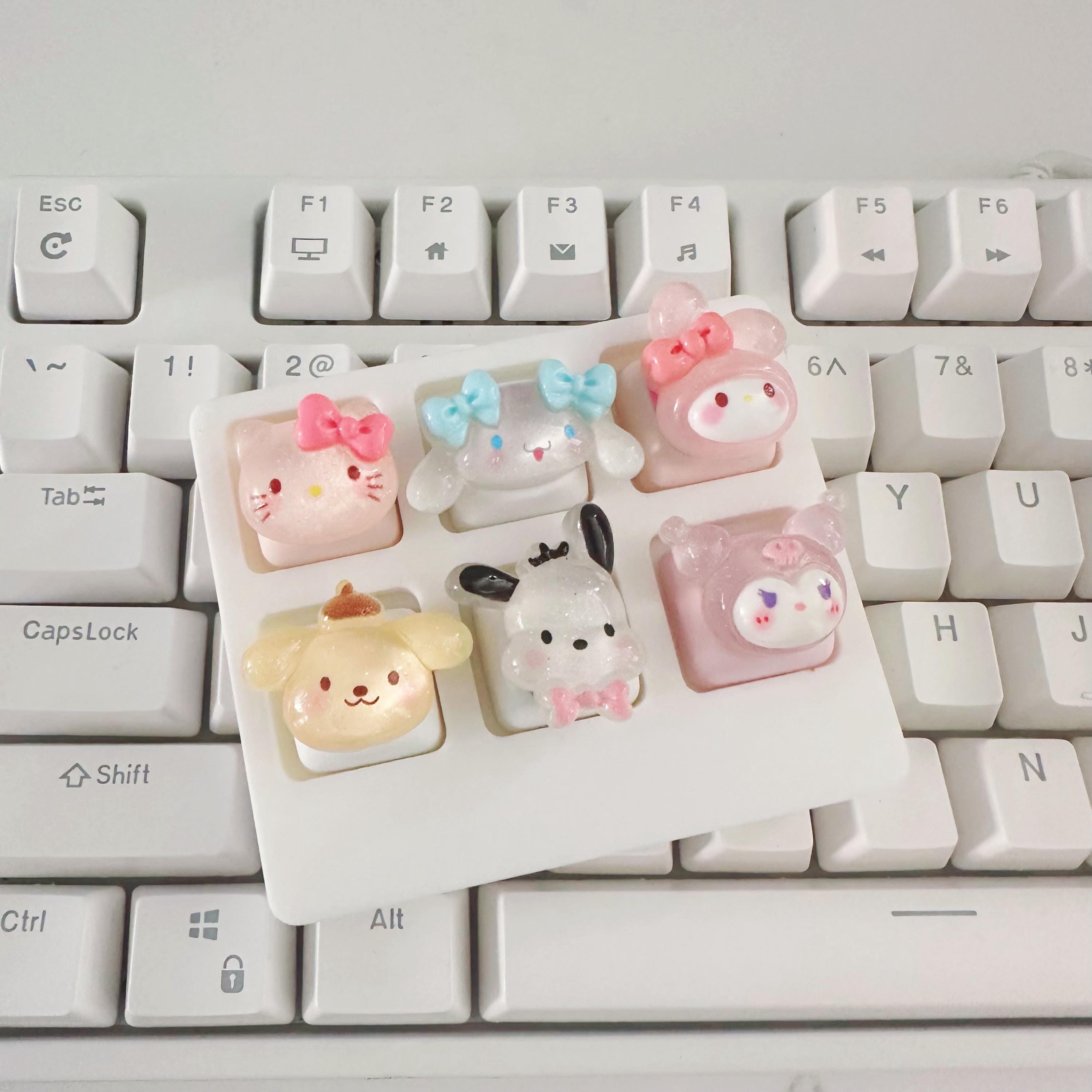 Sanrio Character Keycap, Crystal Sparkling, MX Cherry Switches ...