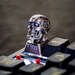 Terminator T-800 Metal Skull Keycap, Backlit Keycap for Mechanical ...
