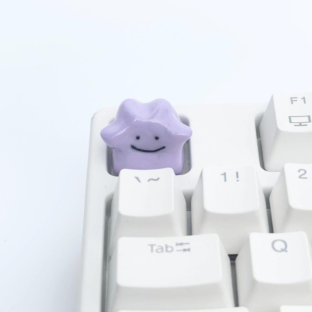 Ditto Keycap, Pokemon Keycap, MX Cherry Switches Mechanical Keyboard ...