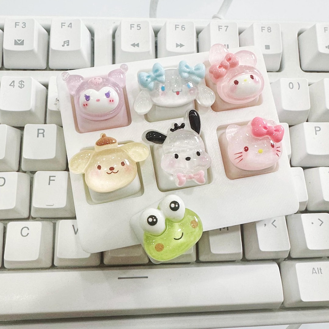 Sanrio Character Keycap, Crystal Sparkling, MX Cherry Switches ...