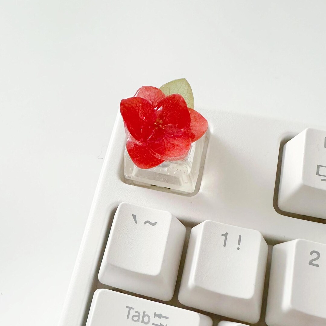 Resin Flower Keycap, Resin Art, MX Cherry Switches Mechanical Keyboard ...