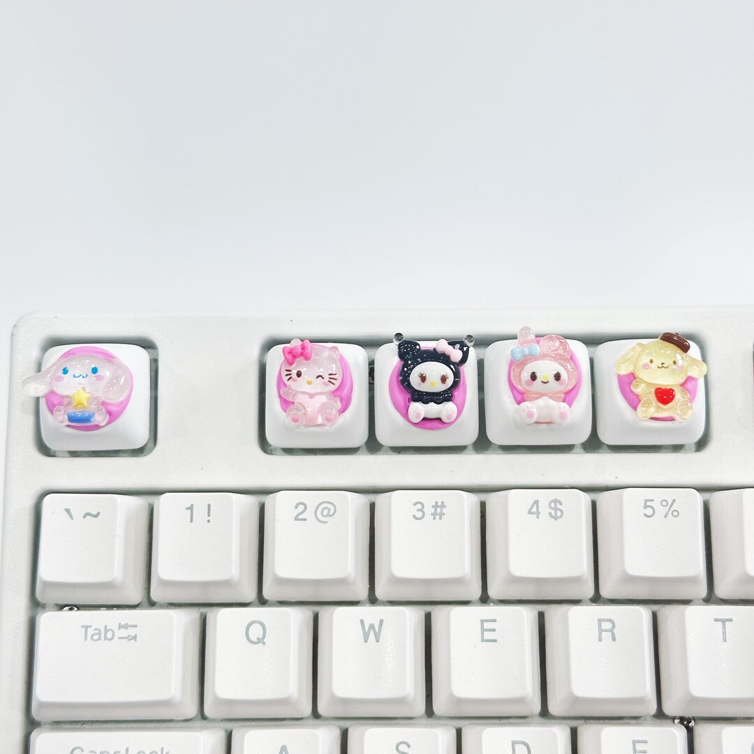 Sanrio Character Keycap, Mini, Crystal Sparkling, MX Cherry Switches ...