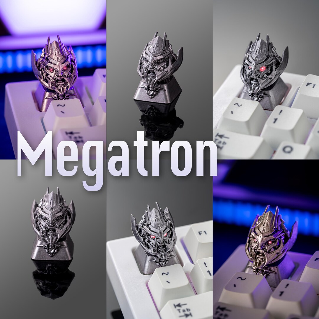 Transformers Megatron Backlit Keycap, MX RGB Switches Mechanical ...