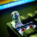 Terminator T-800 Metal Skull Keycap, Backlit Keycap for Mechanical ...