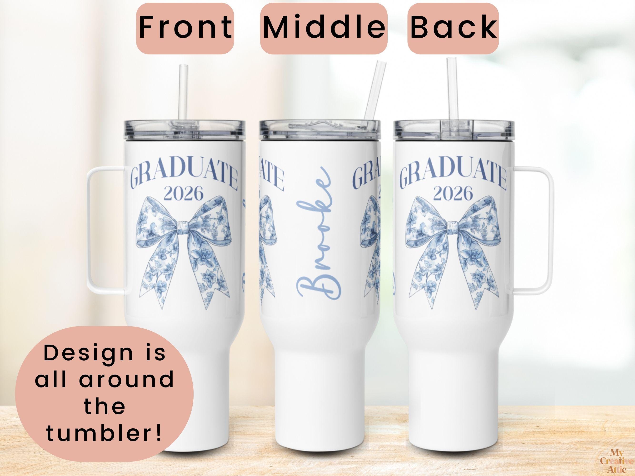 Personalized Graduation Tumbler for Graduation Cup 40oz Graduation ...